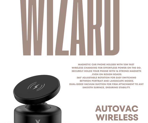 Premium Car Mount Holders - Magnetic & Wireless Charging | Wizard – Wizard